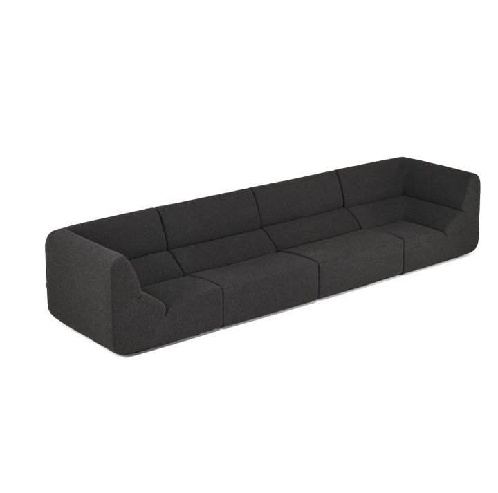 layout modular sofa - NUANS