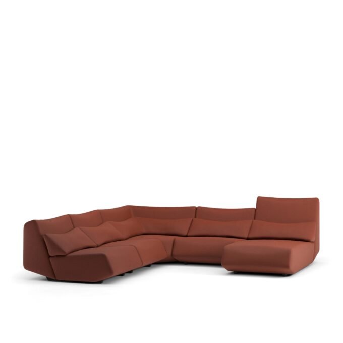 moon curved modular sectional - NUANS