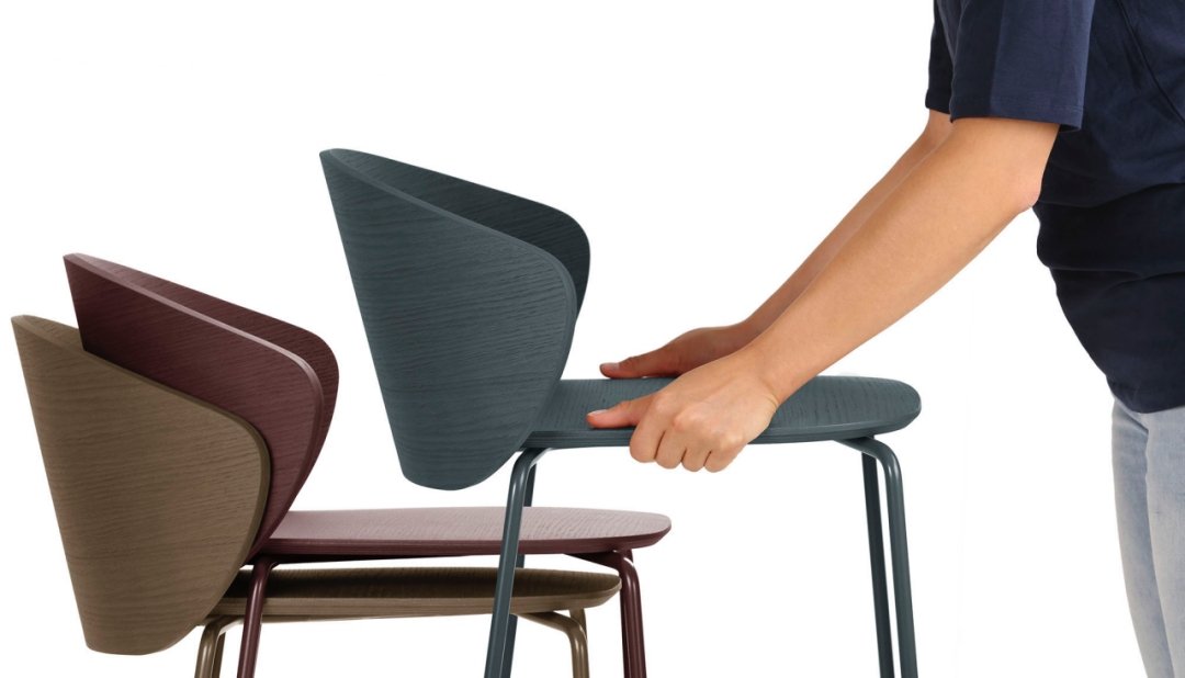 not wood barstool - NUANS