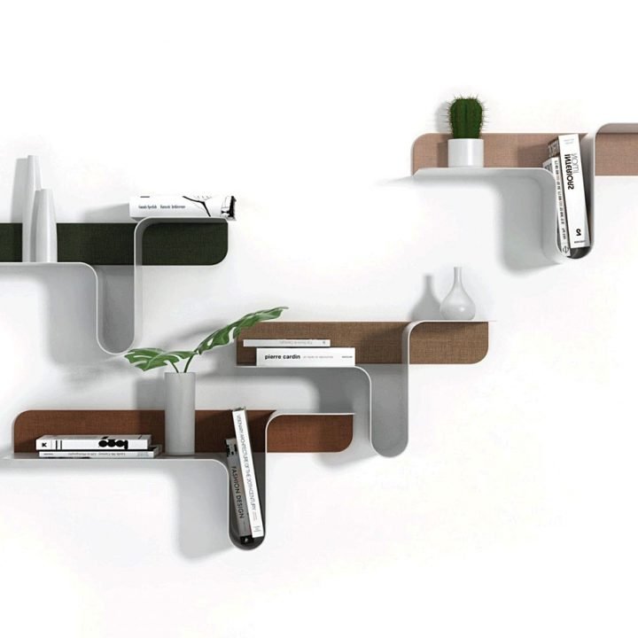 wave wall shelves - NUANS