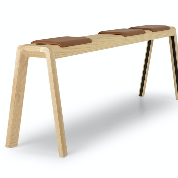 e-quo bench upholstered - NUANS
