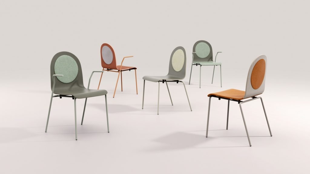 dot stacking chair - NUANS