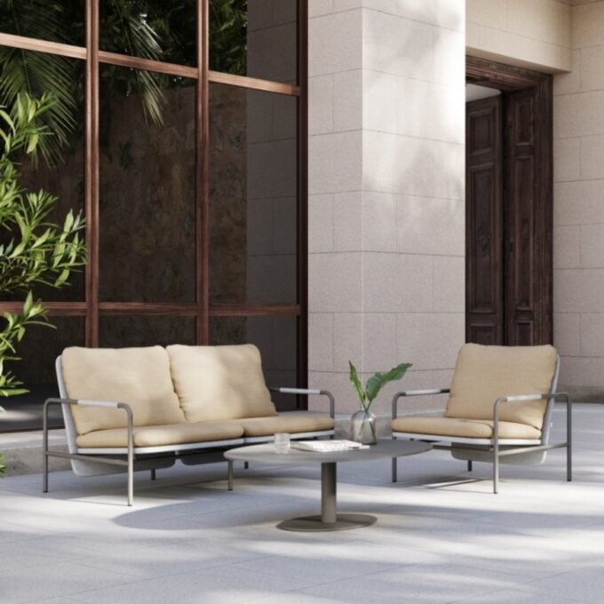 clap outdoor lounge chair - NUANS