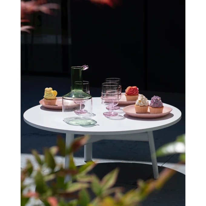 kano round outdoor coffee table - NUANS