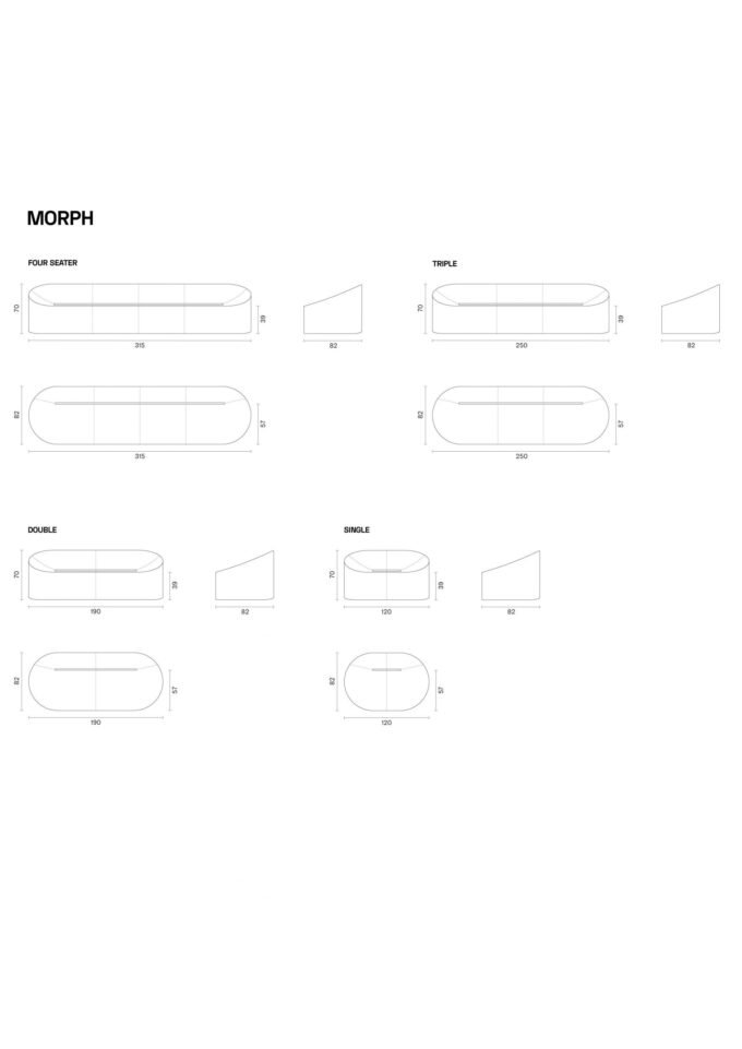 morph modular sofa - NUANS