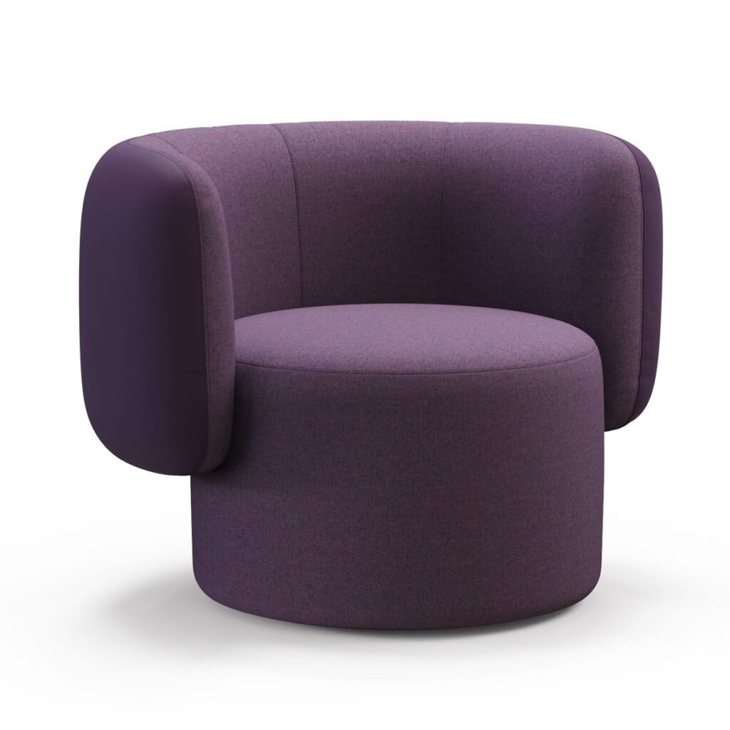 ora swivel lounge chair - NUANS
