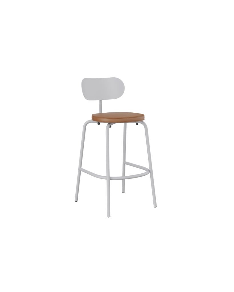 stelo bar stool upholstered - NUANS